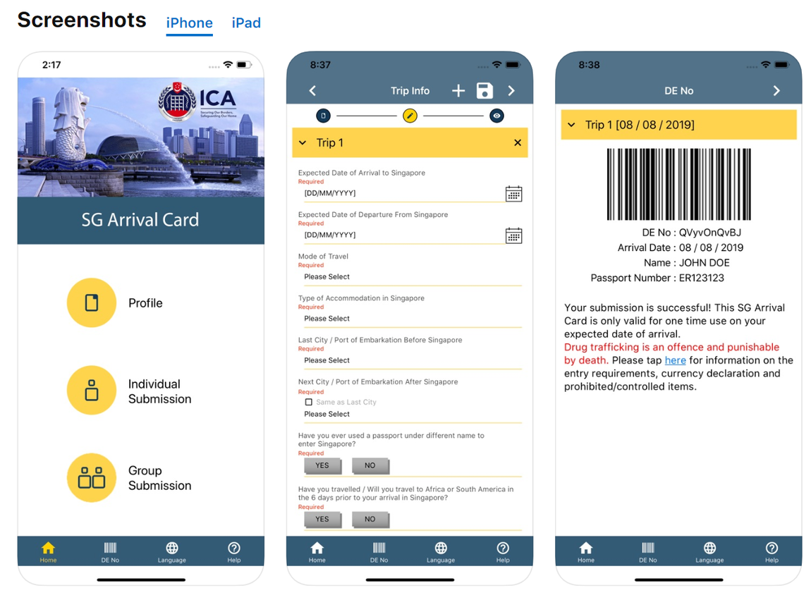 Singapore's Changi Airport to scrap paper arrival cards - Executive ...