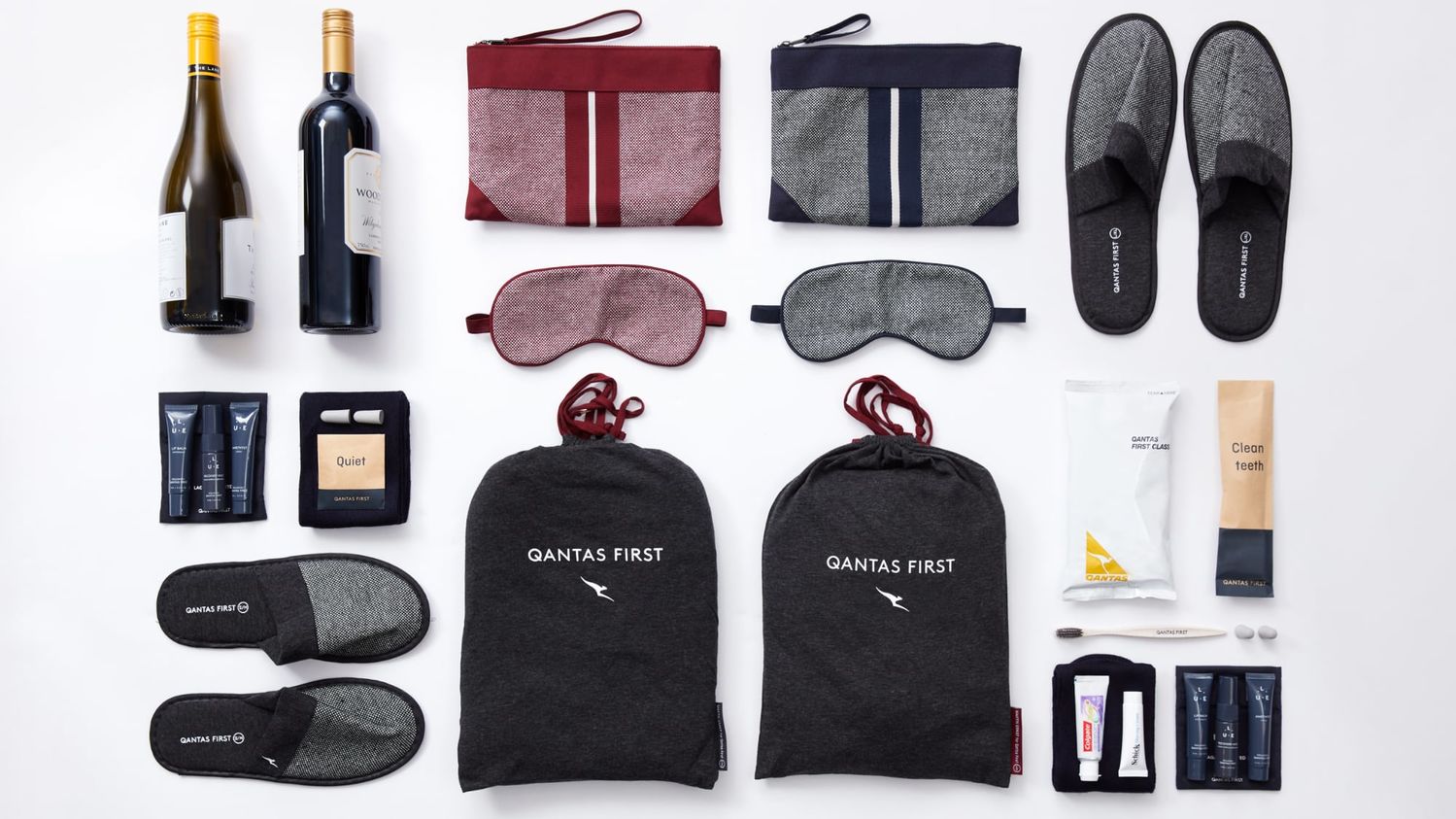 'Qantas at home' care packs deliver first class Champagne, wines, PJs ...