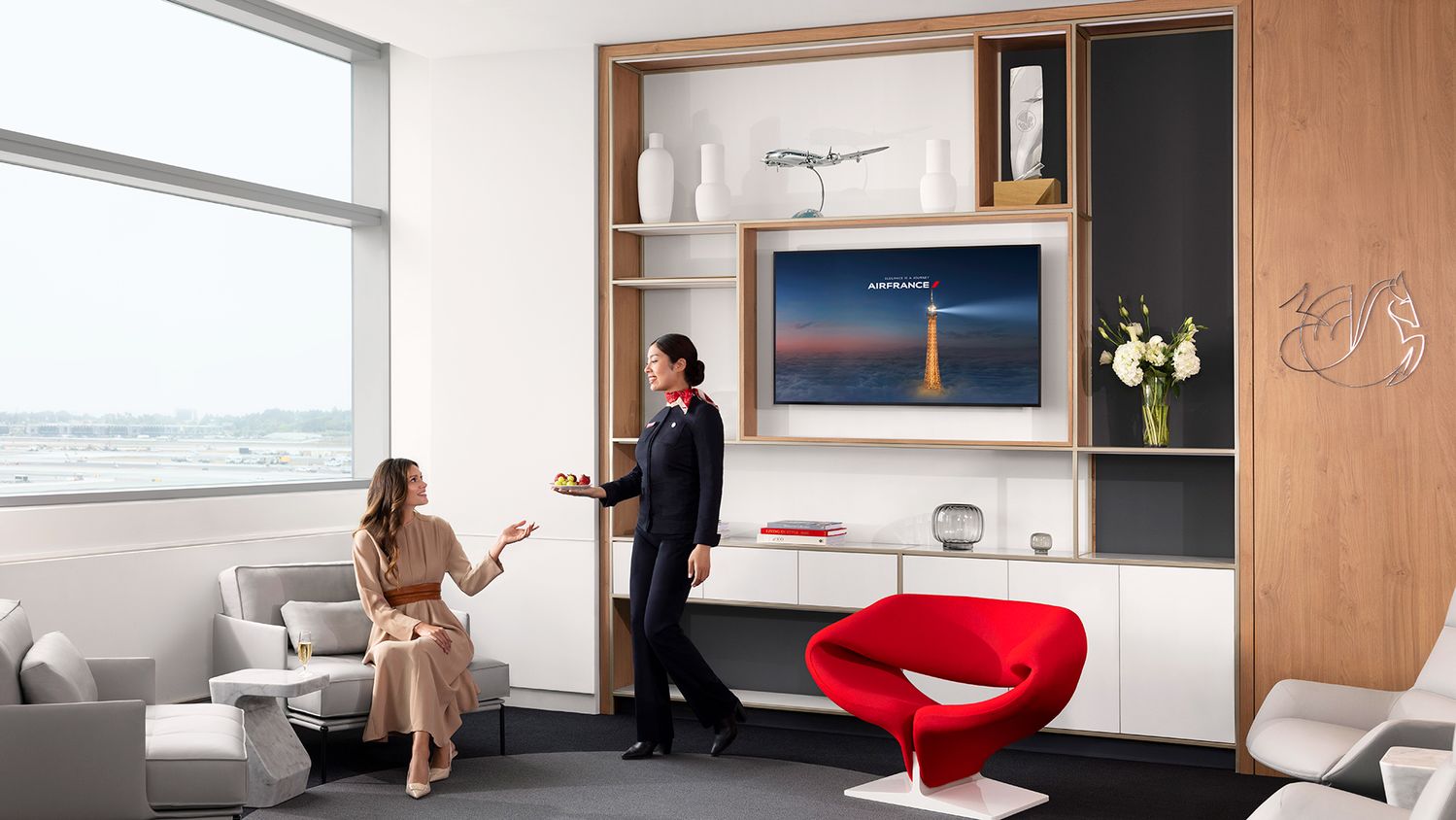 Air France debuts new SkyTeam lounge at LAX - Executive Traveller