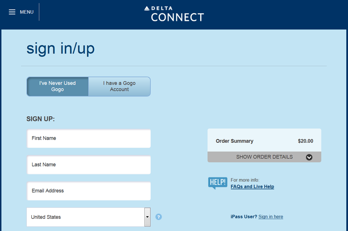 Review: Delta Connect Gogo inflight Wi-Fi wireless Internet - Executive ...