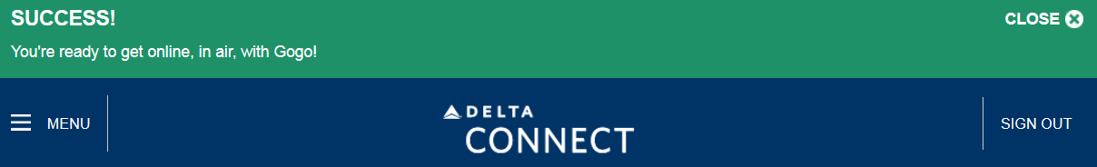 Review: Delta Connect Gogo inflight Wi-Fi wireless Internet - Executive ...