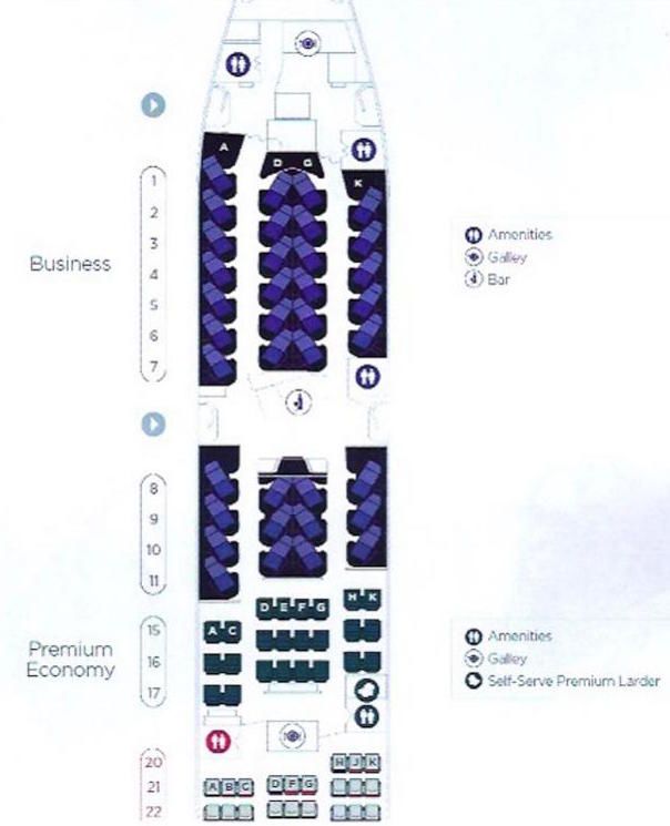 Virgin Australia 777 refurbished seat map - does anyone have the plane ...