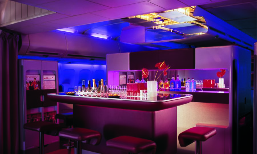 The best 'Upper Class' seats on Virgin Atlantic's Airbus A340-600 ...