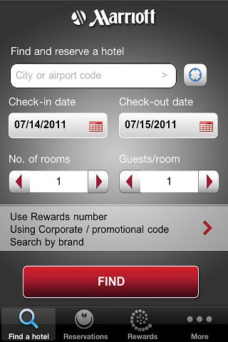 New Marriott smartphone apps for iPhone/iPad, BlackBerry, Android ...