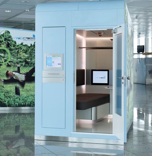 Napcabs: your private mini-lounge in the middle of the airport ...