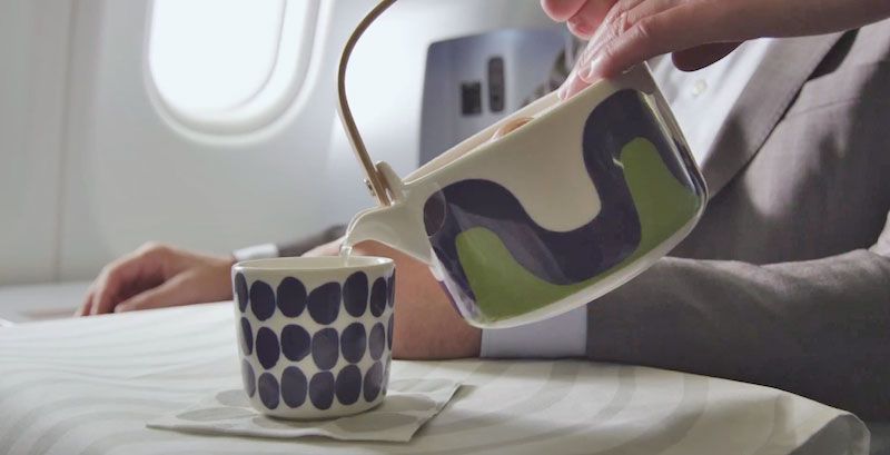 Finnair goes designer: quirky new Marimekko patterns in business class ...