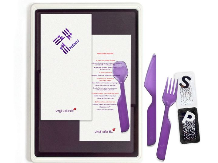 Virgin Atlantic's clever new inflight meal tray - Executive Traveller