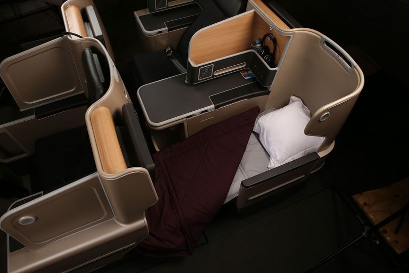Thompson Vantage first class seat design - Executive Traveller
