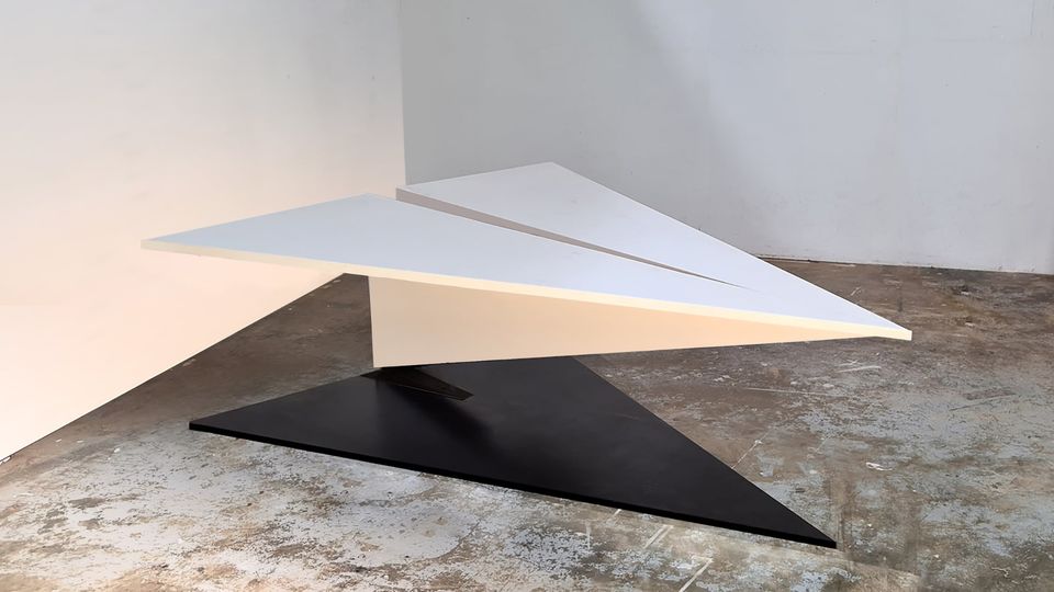 The stylish Paper Plane Bench is ready to fly into your home or office ...