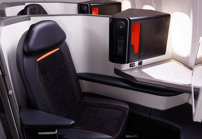 New Airbus A321neo business class seat is like a first class suite ...
