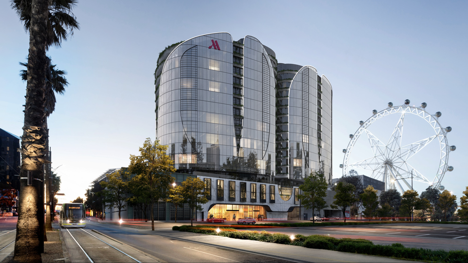 First look: Melbourne Marriott Docklands M Club executive lounge ...