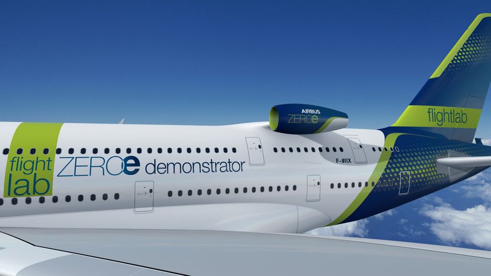 Green machine: the A380 superjumbo gets hydrogen power - Executive ...