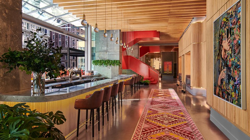 First look inside Virgin Hotels New York City’s Pool Club, Shag Room ...