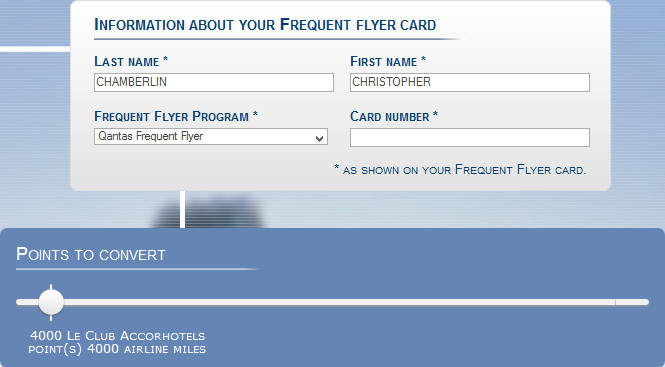 Turning hotel loyalty points into airline frequent flyer points ...